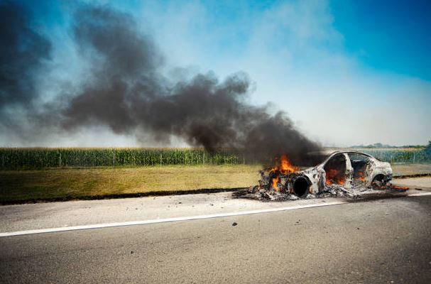 Car Accident Liability When Car Catches Fire - Wolf & Pravato
